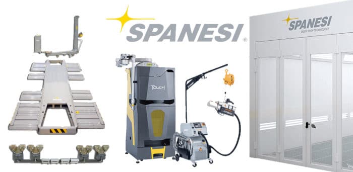 Spanesi Auto Body Shop Equipment Now Available From Ideal Auto Paint in ...